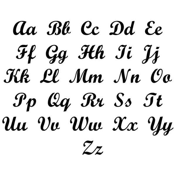 Script MT Bold Sterling Silver – Ray's Jewellery